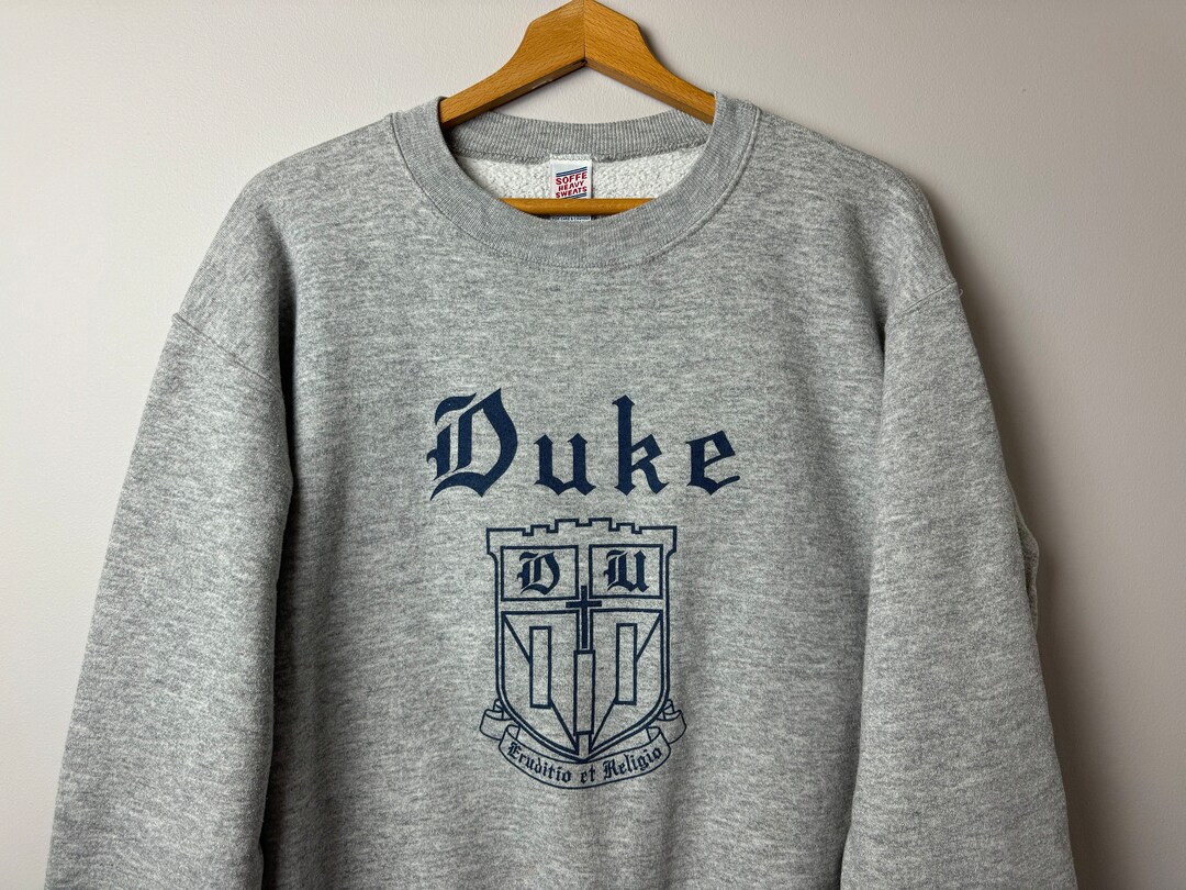 Vintage Duke University Logo Crest Eruditio Et Religio Graphic ...