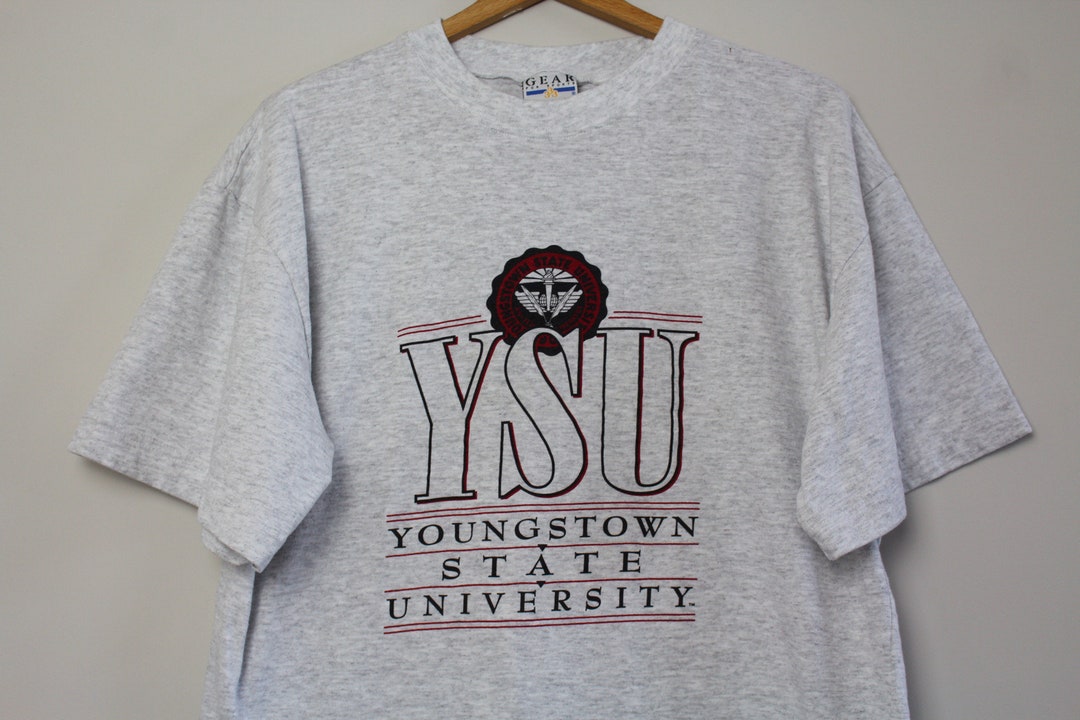 Vintage Youngstown State University YSU Logo Graphic T-shirt - Etsy