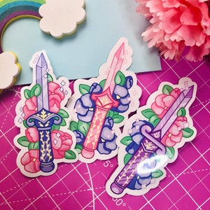 Pretty Daggers Sticker Pack - Etsy
