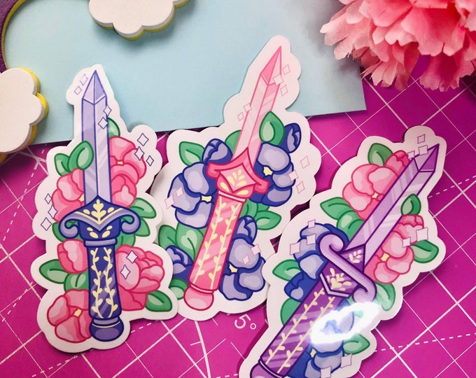 Pretty Daggers Sticker Pack - Etsy