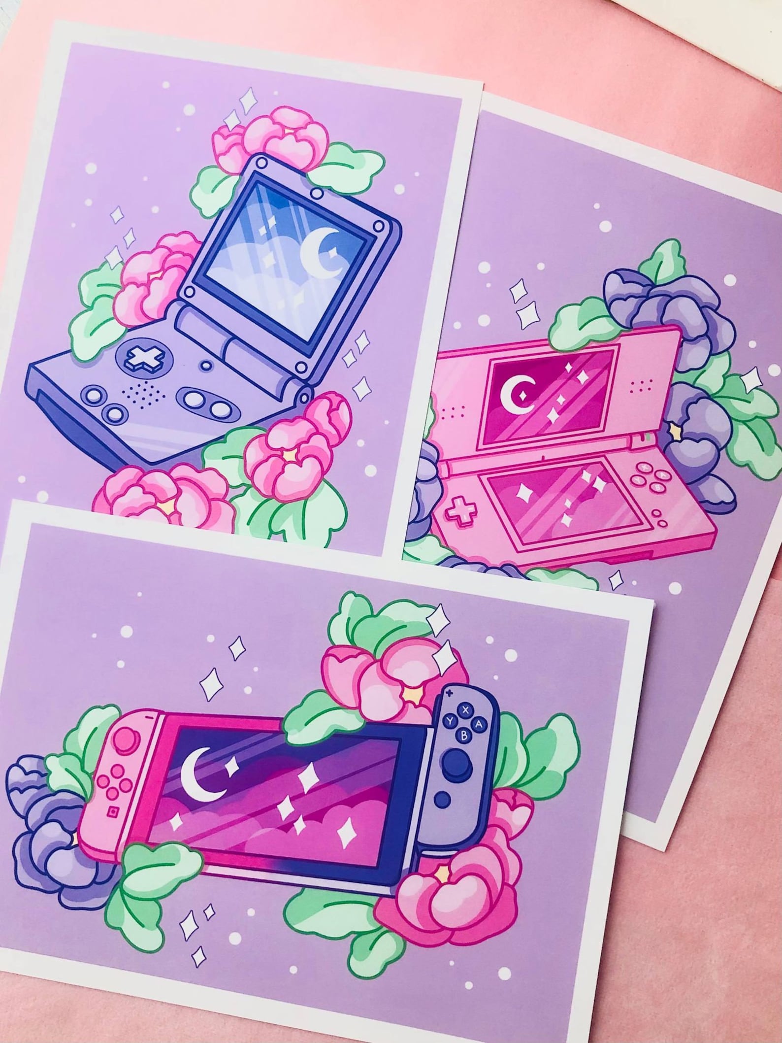 Aesthetic Nintendo Art Print Pack - Etsy