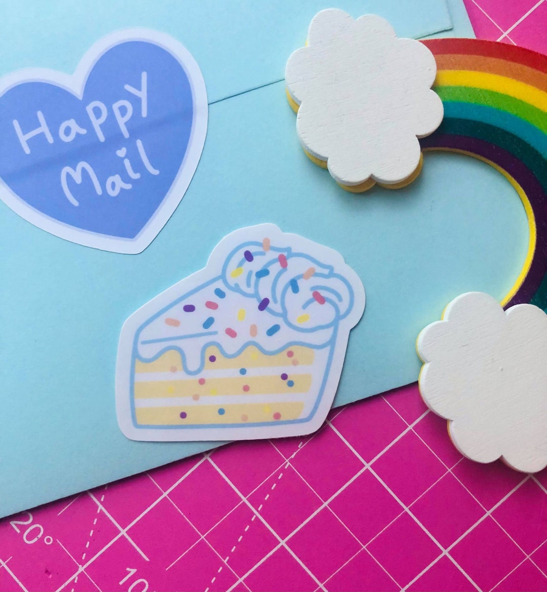 Confetti Cake Sticker - Etsy
