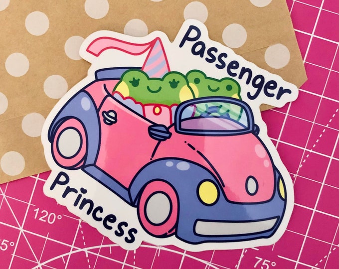Passenger Princess Bumper Sticker - Etsy