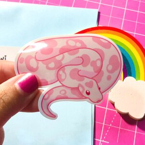 Pastel Snakes Sticker Pack - Etsy