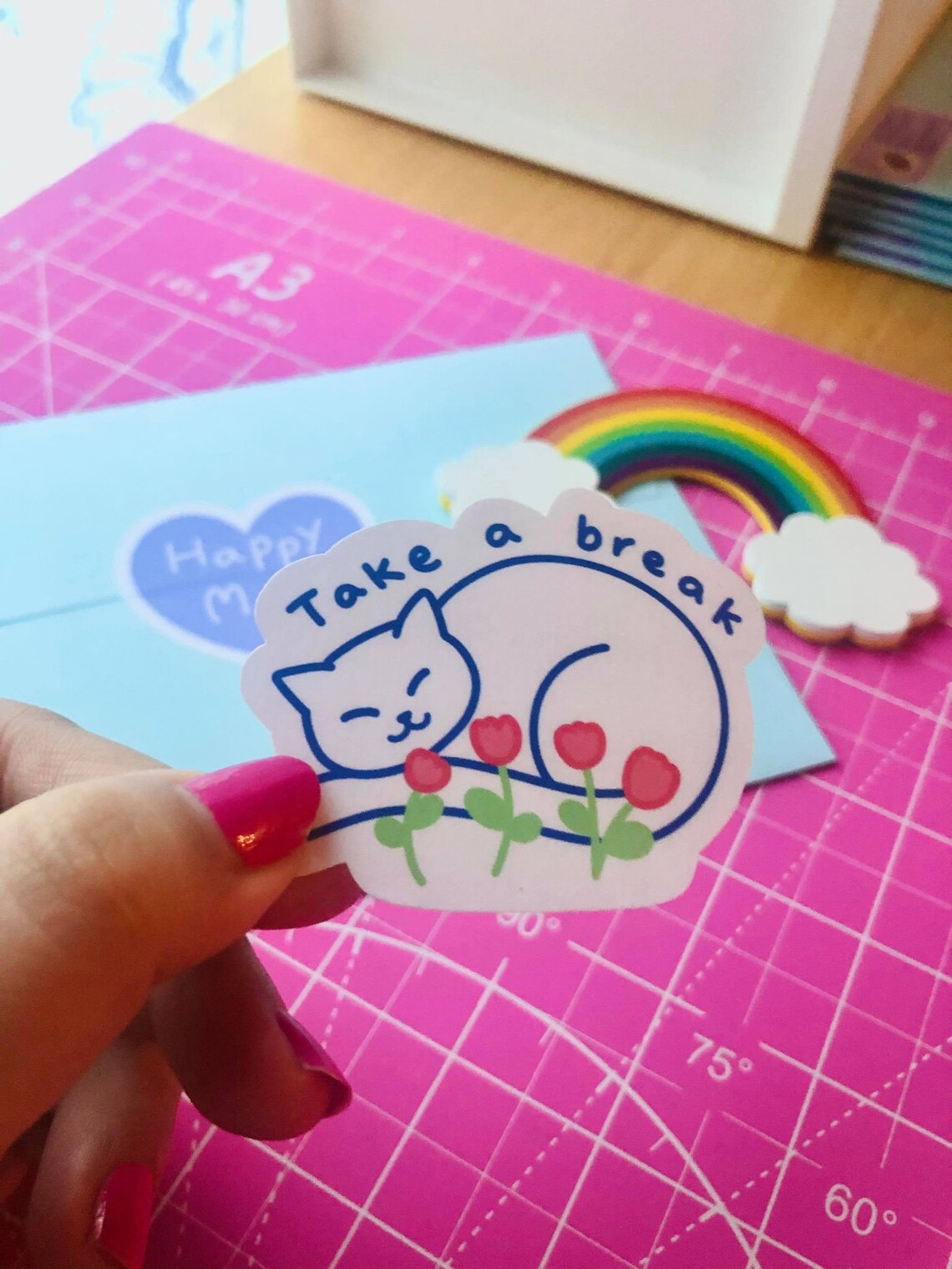 Self Care Sticker Pack | Etsy