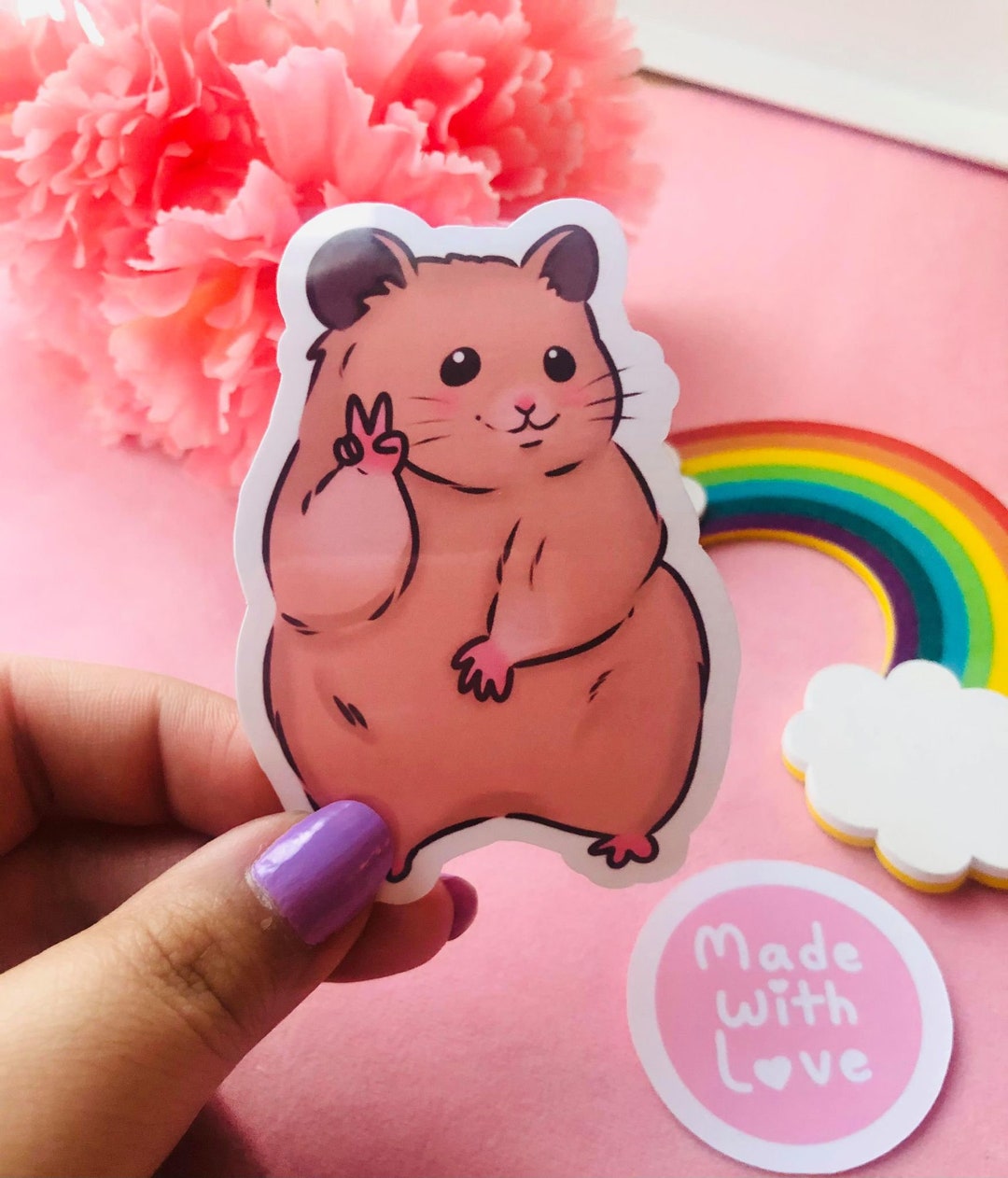 Hammy Sticker - Etsy
