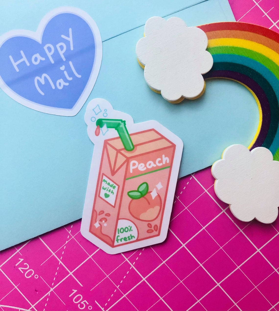 Juice Box Sticker Pack | Etsy