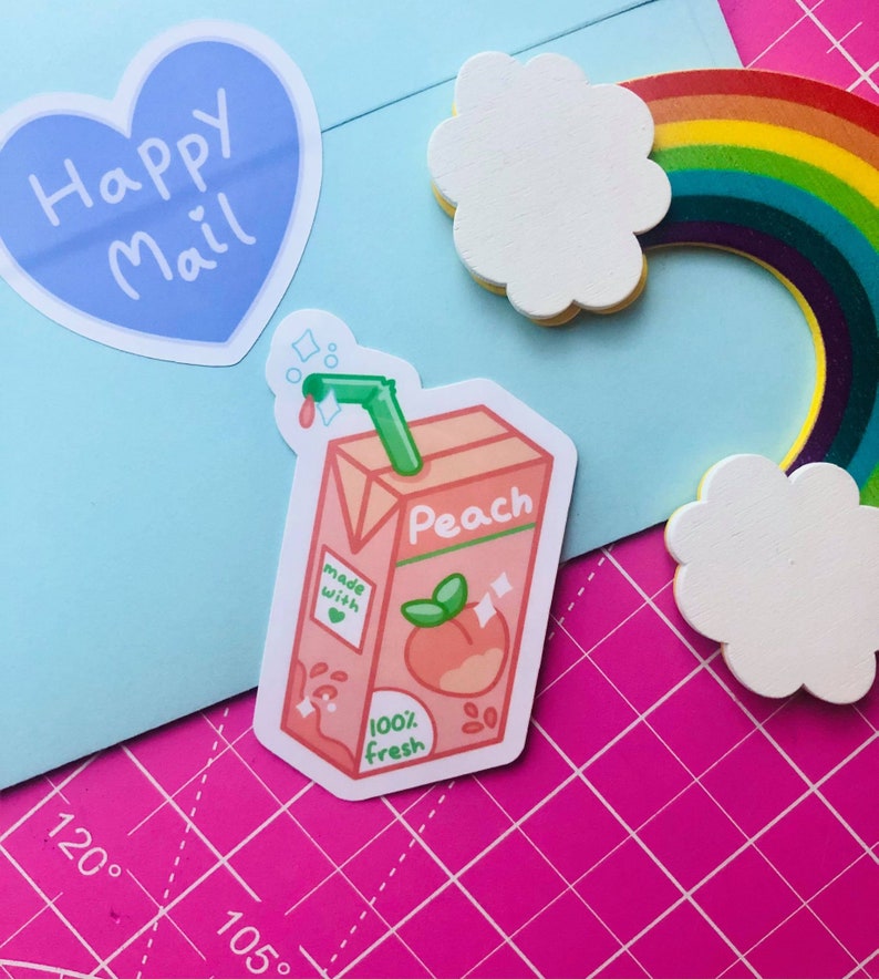 Juice Box Sticker Pack | Etsy