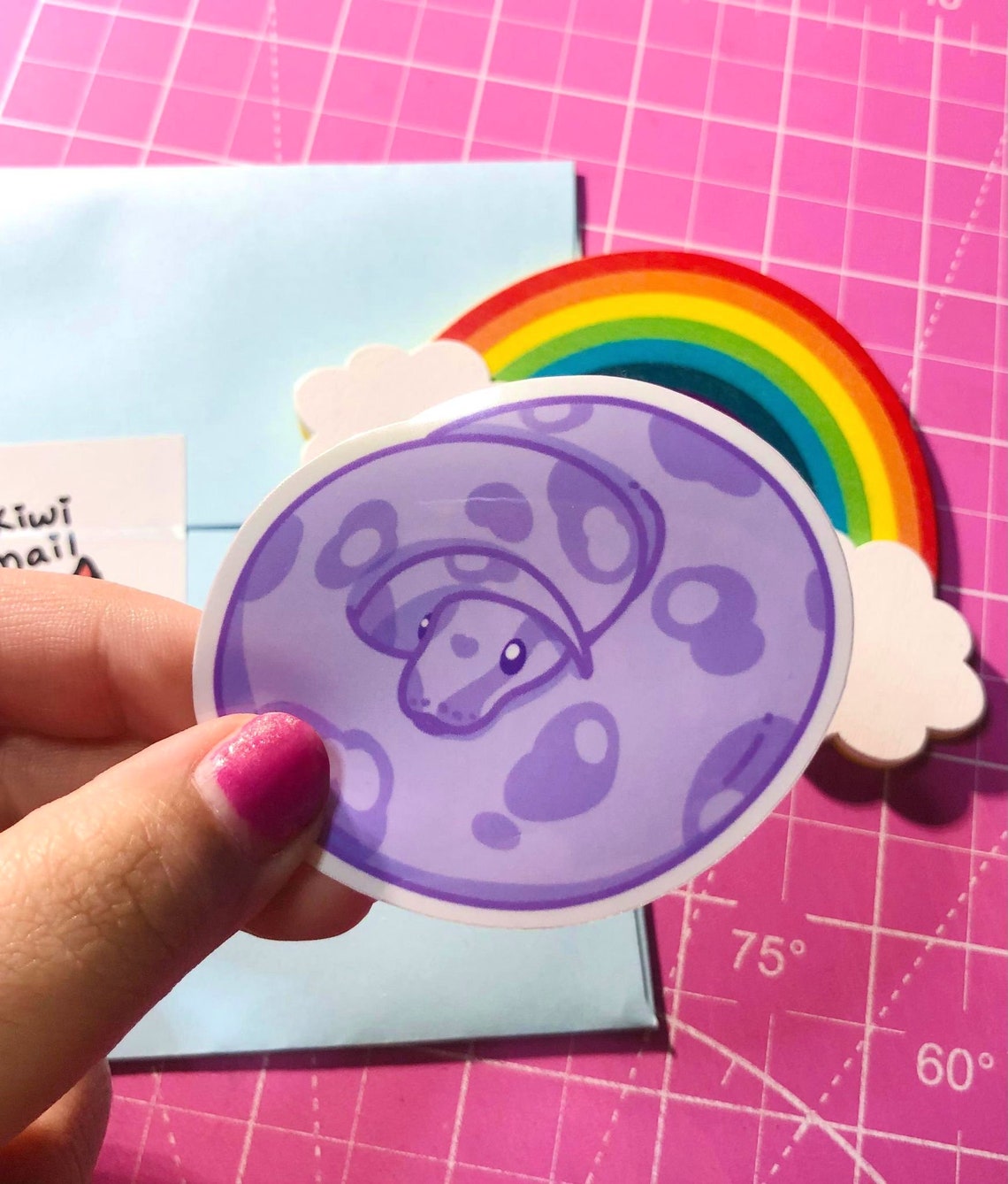 Pastel Snakes Sticker Pack - Etsy