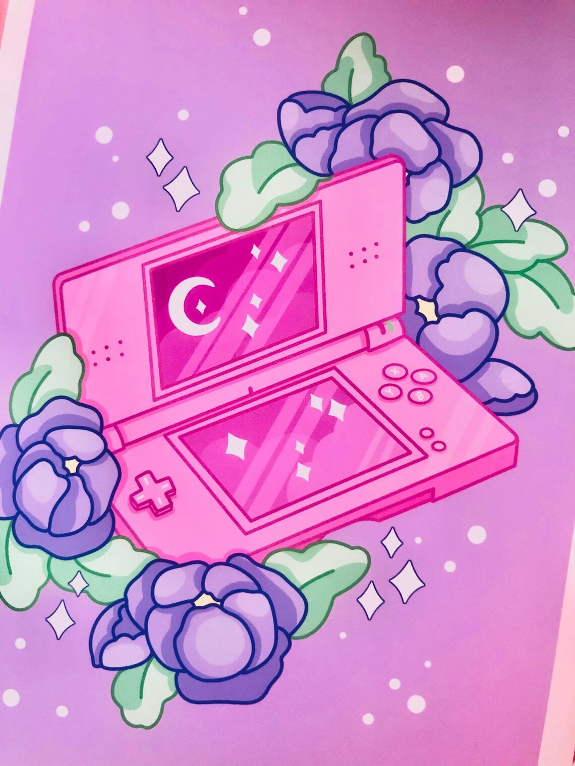 DS Lite Art Print - Etsy