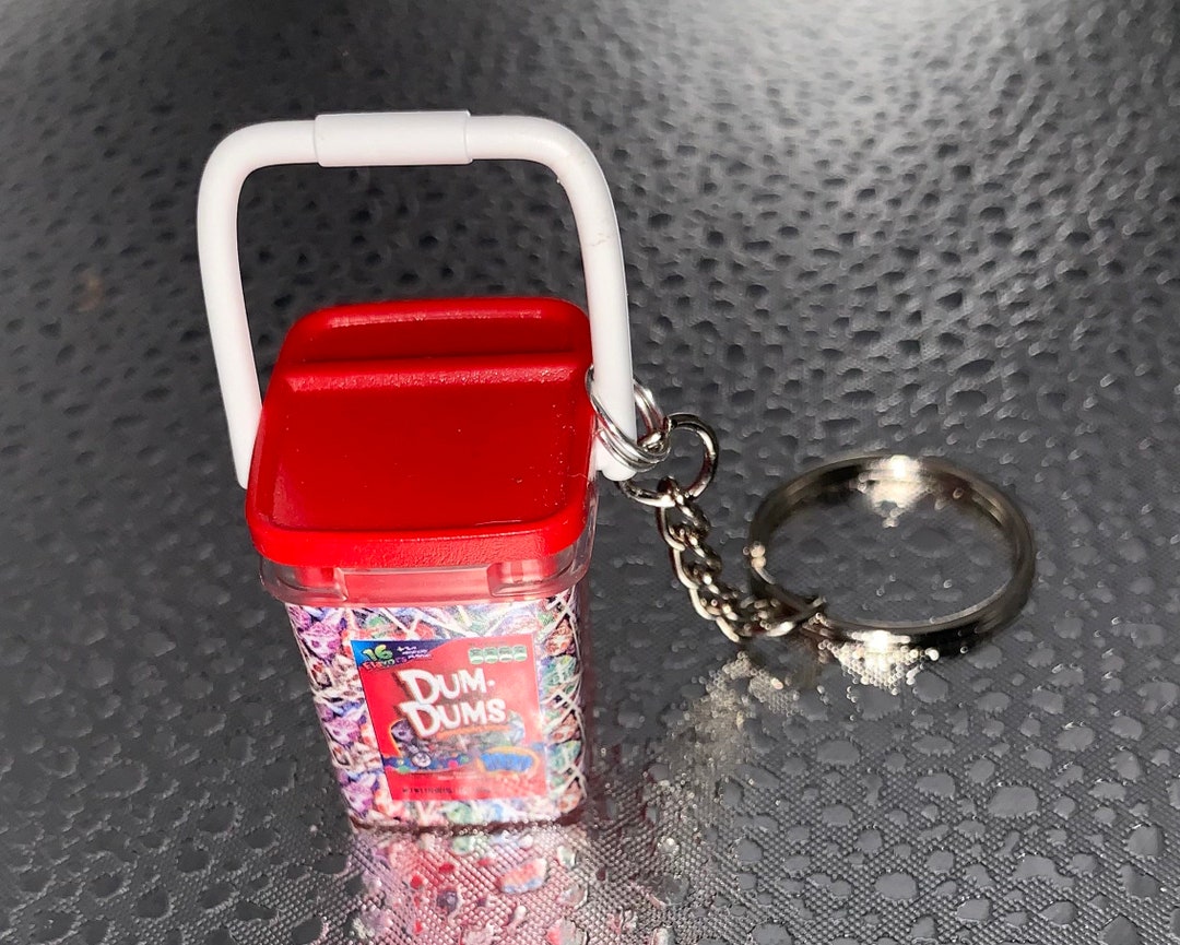 Mini Brands Dum-dums Bucket Keychain - Etsy