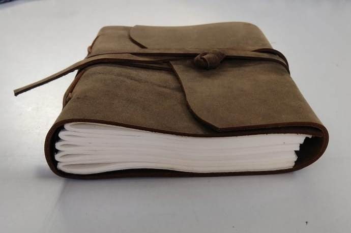 Handmade Treasure Antique Leather Diary With Un-lined Paper 5x7 ...