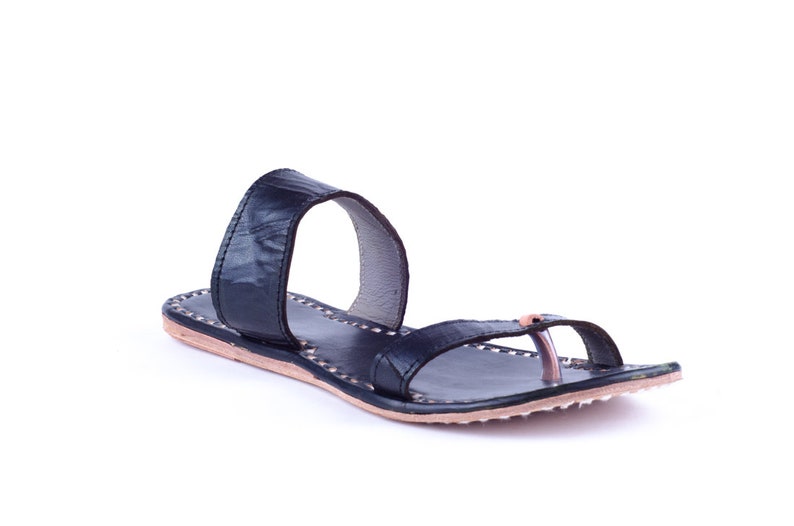 Handmade Treasuree Men's Leather Slides, Men's Leather Slip-on's ...