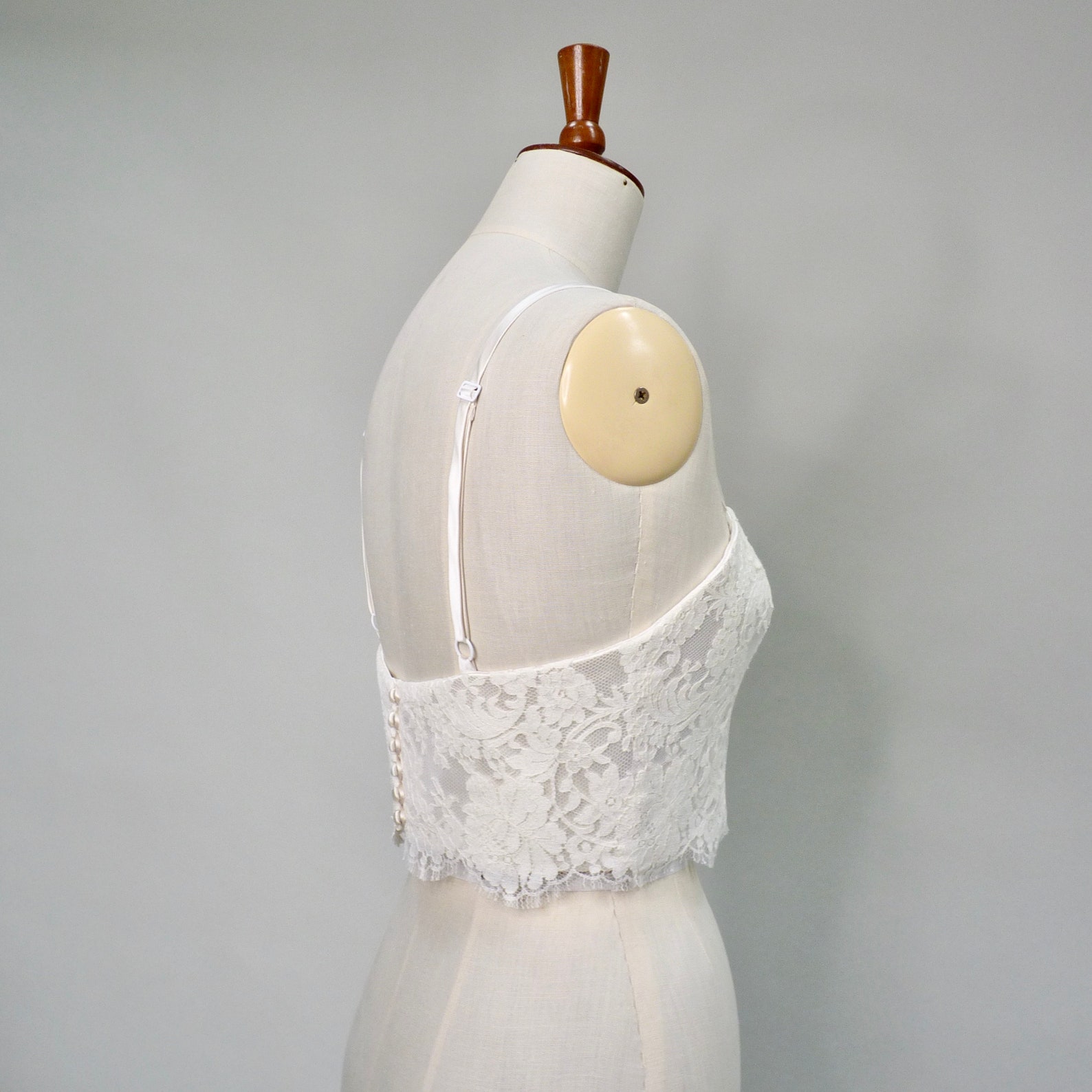 Bridal Corset, Lace Corset, Bridal Bustier, Silk Corset, Bridal Lace ...