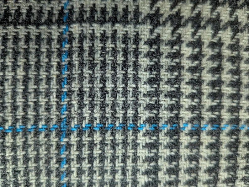 Gray Blue Wool Flannel Blend Italy 60" Wide by the Yard - Etsy