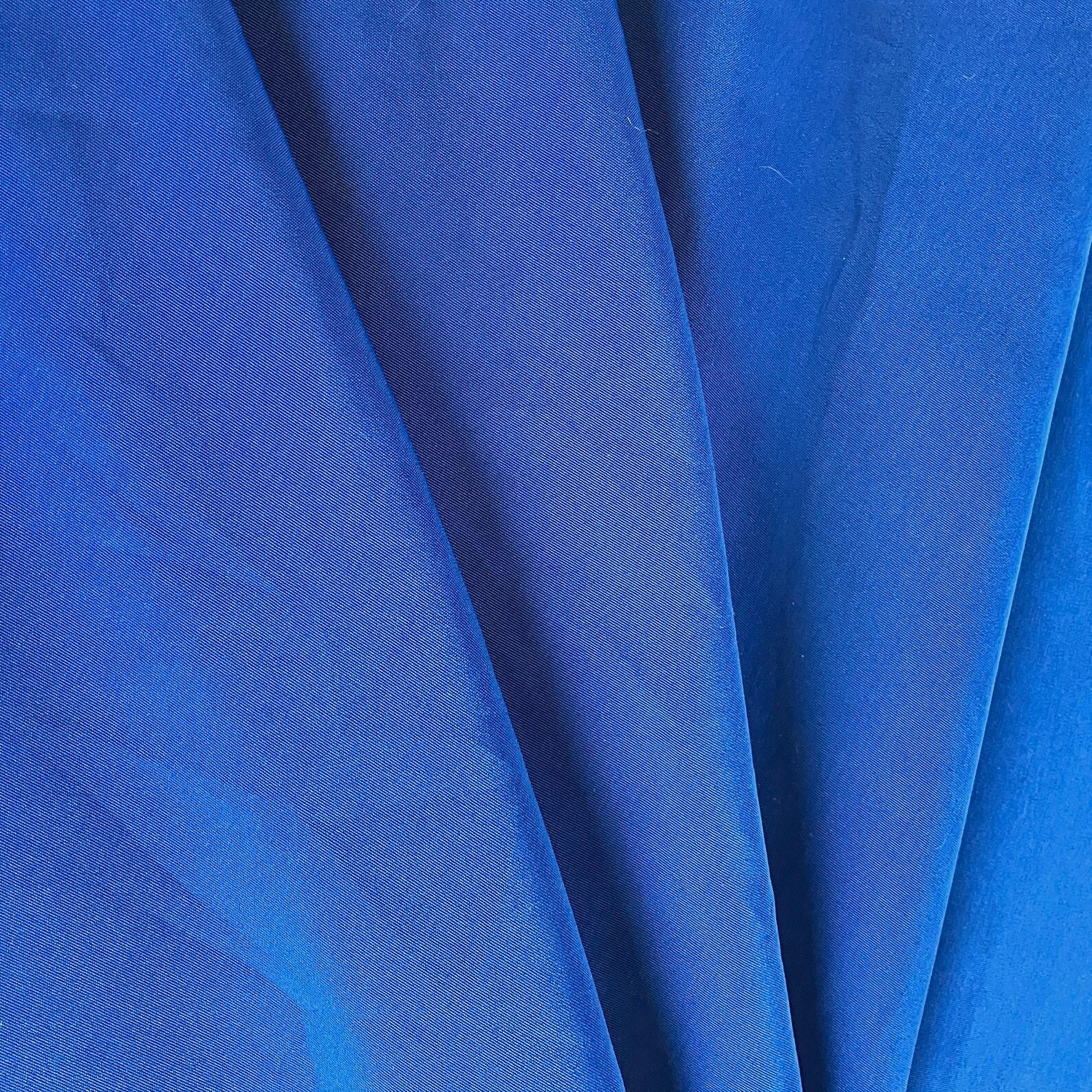 Royal Blue Brushed Polyester Fabric X 58" by the Yard - Etsy