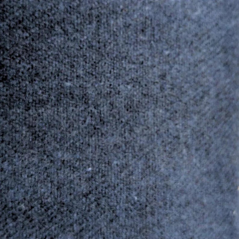 Winter Blue Wool Flannel Blend 58" Wide by the Yard - Etsy