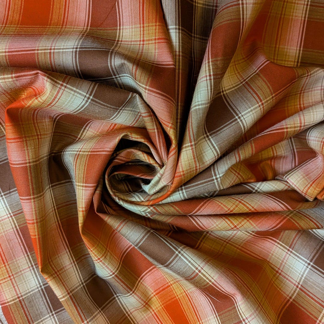Red Pendleton Pima Cotton Plaid Fabric by the Yard 58" Wide - Etsy