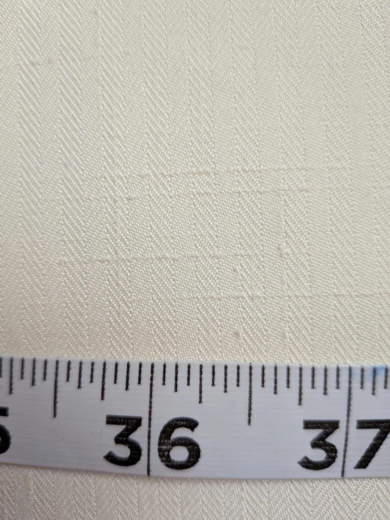 Cream Linen Look Polyester 58" Wide by the Yard - Etsy