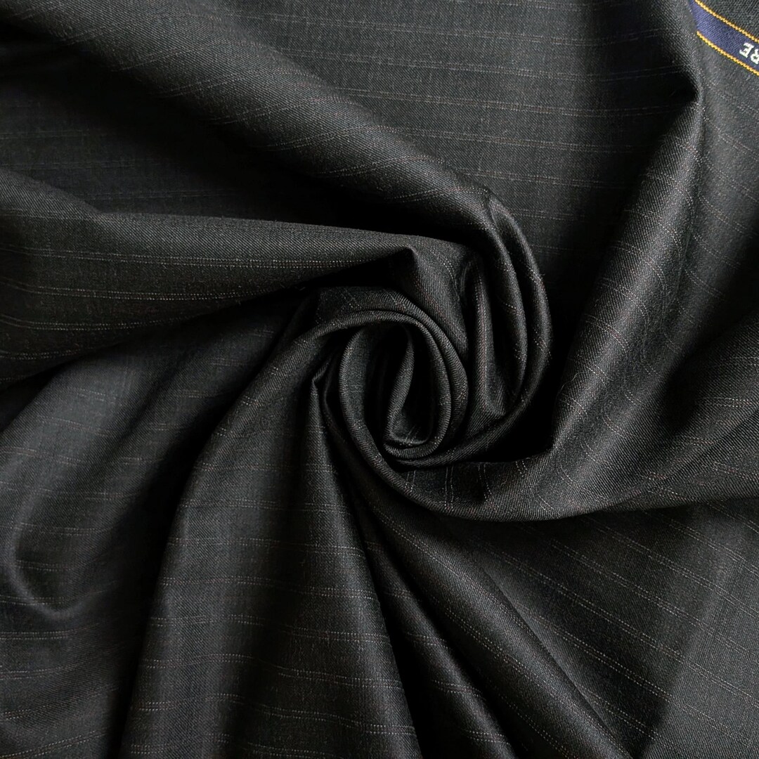Black Superfine 180 Wool Cashmere by the Yard X 58" Wide - Etsy