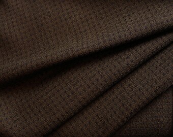 Brown Wool Silk Blend Fabric by the Half Yard X 58" Wide - Etsy