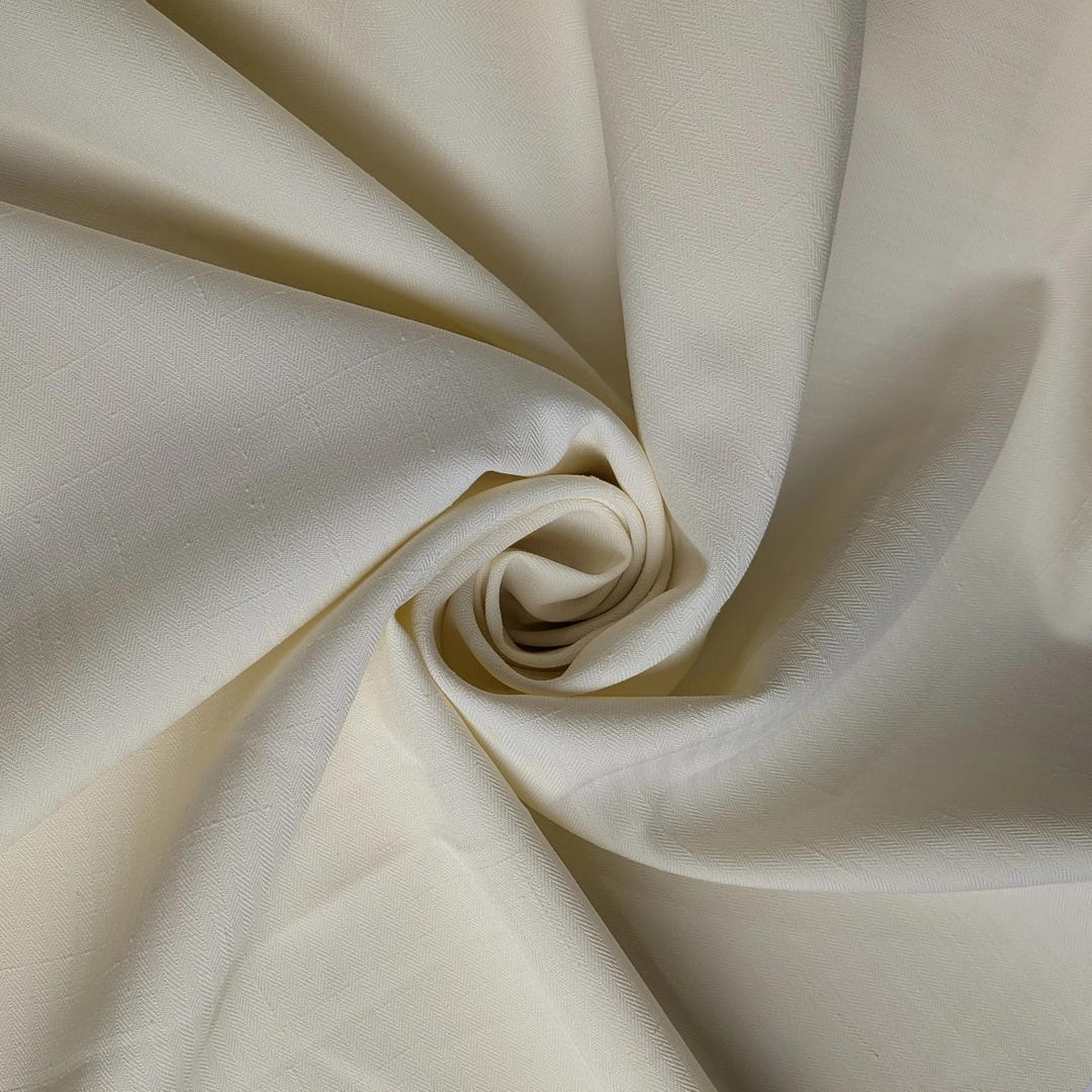 Cream Linen Look Polyester 58" Wide by the Yard - Etsy