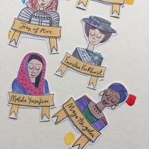 Wonderful Women Sticker Set - Etsy