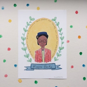 Rosa Parks A4 Digital Print - Etsy