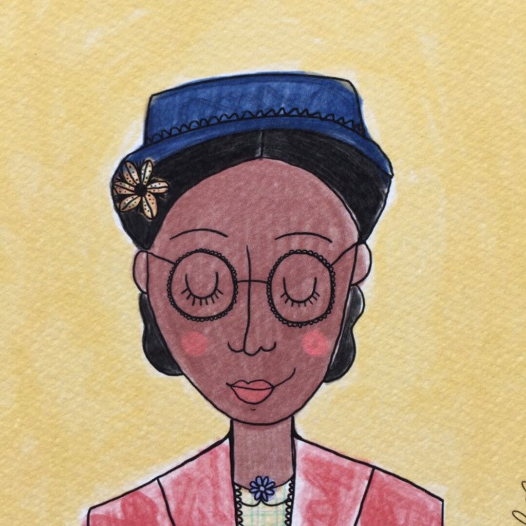 Rosa Parks A4 Digital Print - Etsy