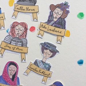 Wonderful Women Sticker Set - Etsy