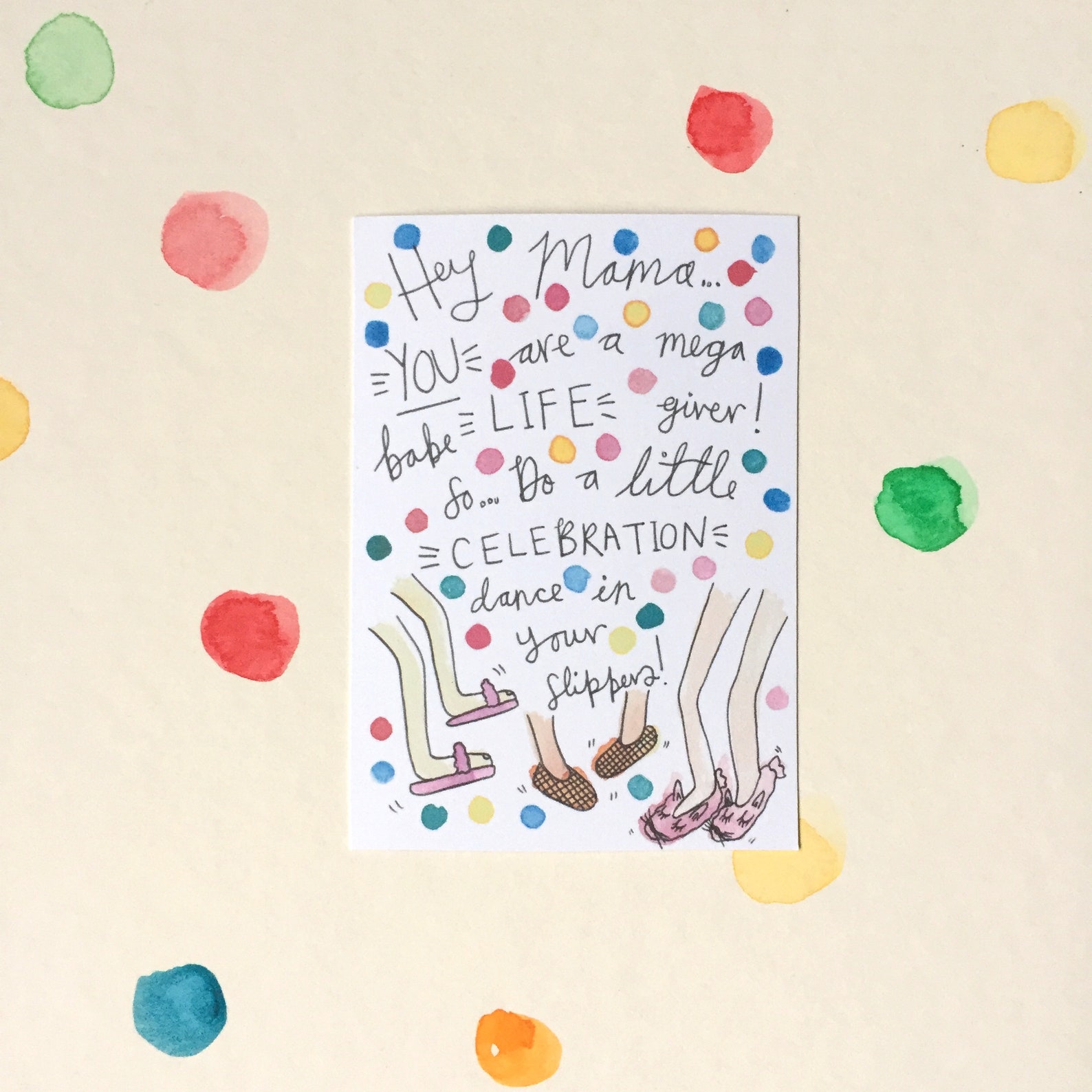 New Mum Cheerleading Cards - Etsy
