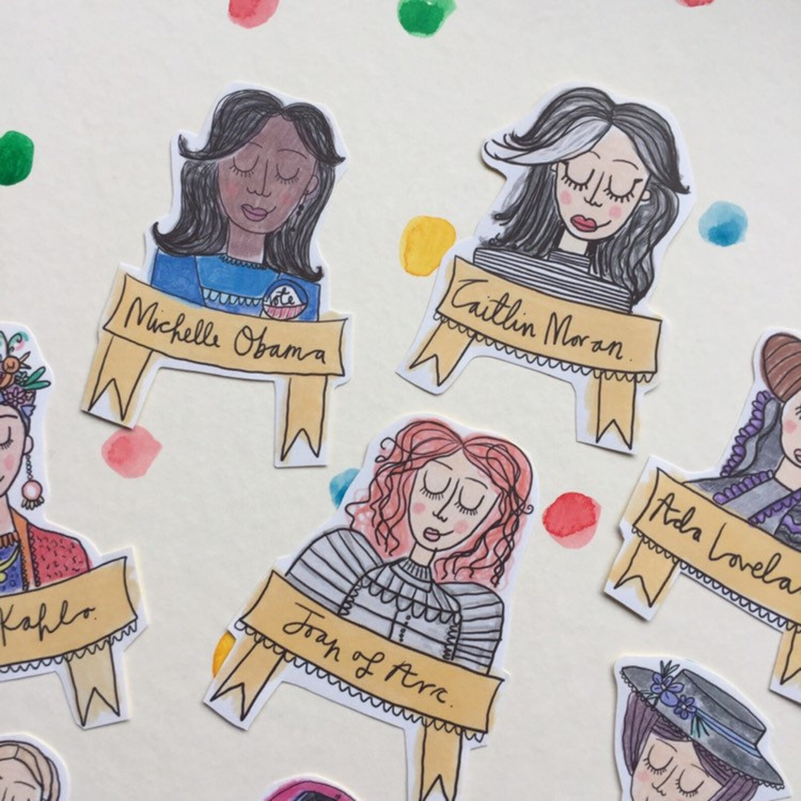 Wonderful Women Sticker Set | Etsy