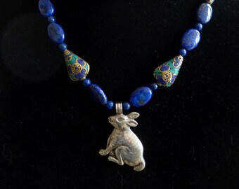 Lapis Lazuli Rabbit - Etsy
