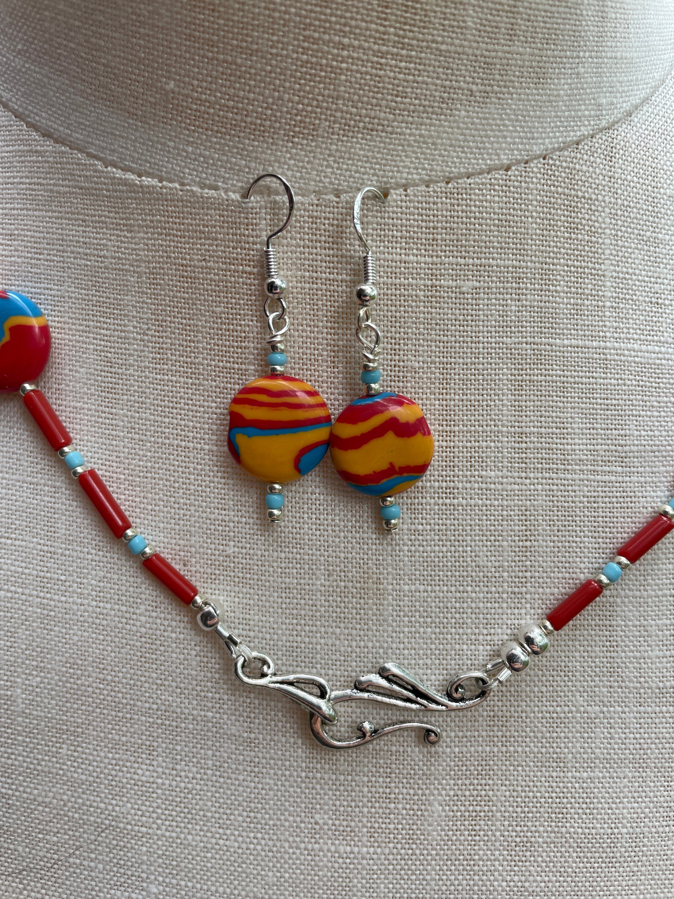 FUNKY FUN but Delicate. Lowilite Calsilica Handmade Pendant - Etsy