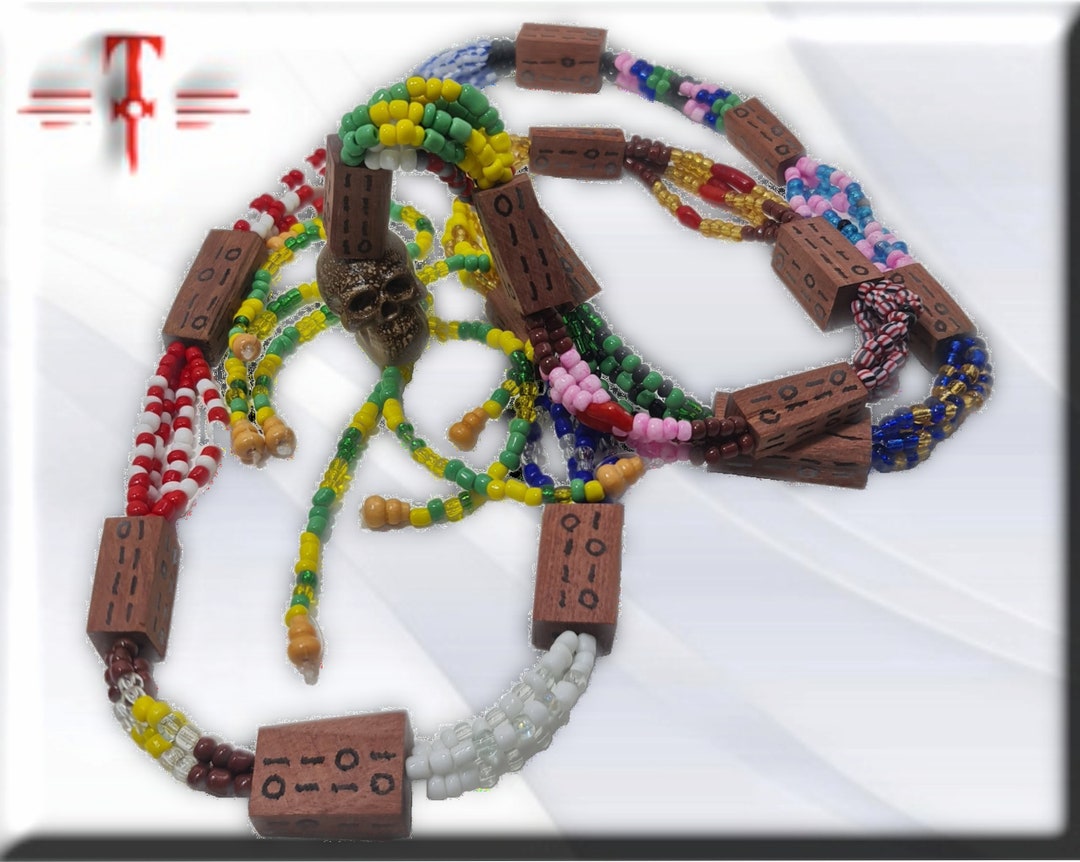 Ogbe Yono Acana Wood Necklace Babalawo Santeria Palo Mayombe - Etsy UK