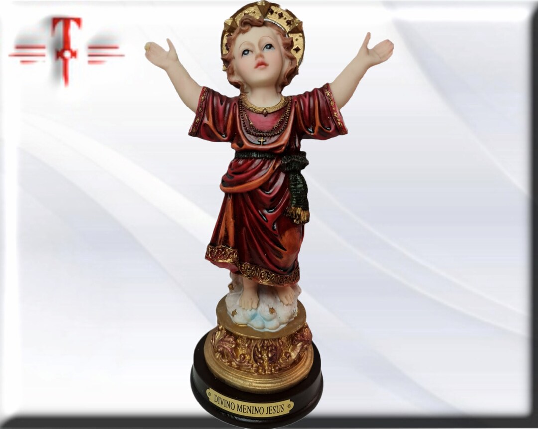 Statue Figure of the Holy Divine Child, Religious Catholic Saints and ...