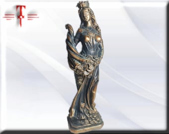 Fortuna abundantia Story Goddess Statue statue, Figurine, Prosperity ...