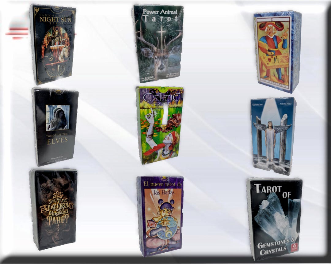 Original Tarots, Tarot Cards for Reading, Clairvoyance Various Models ...