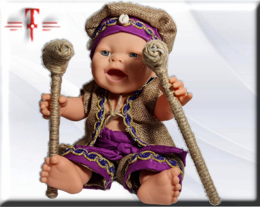 Orisha Babalú Ayé Doll, Zakpata, San Lázaro, Ifá Santeria, Yoruba ...
