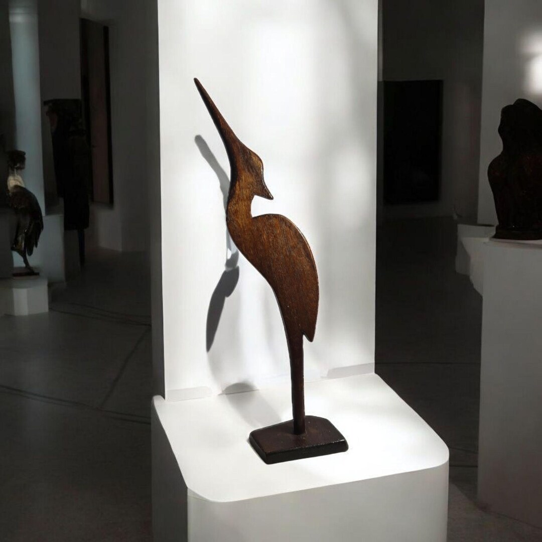 Heron Carving, Handmade African Tribal Art - Etsy