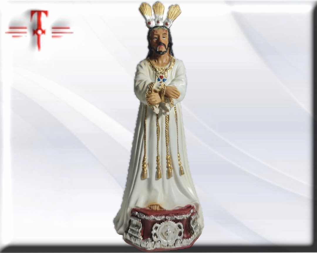 Captive Christ of Malaga, Catholic Statue, Religious Figure of Resin of ...