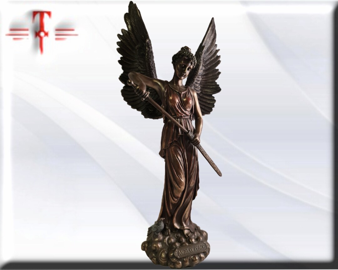 Angel of Peace 35cm Angels and Archangels Sculpture Angel of Peace 35cm ...