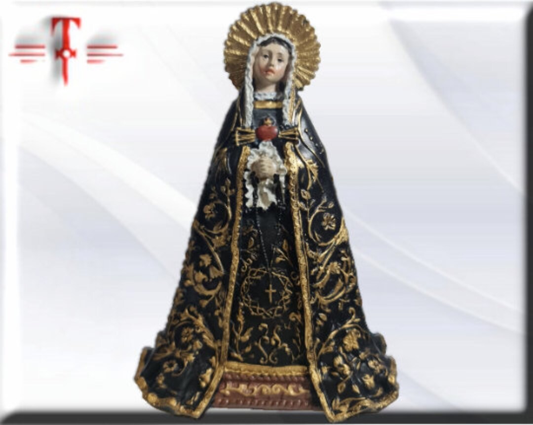 Virgin La Dolorosa Statue, Catholic Saints - Etsy UK
