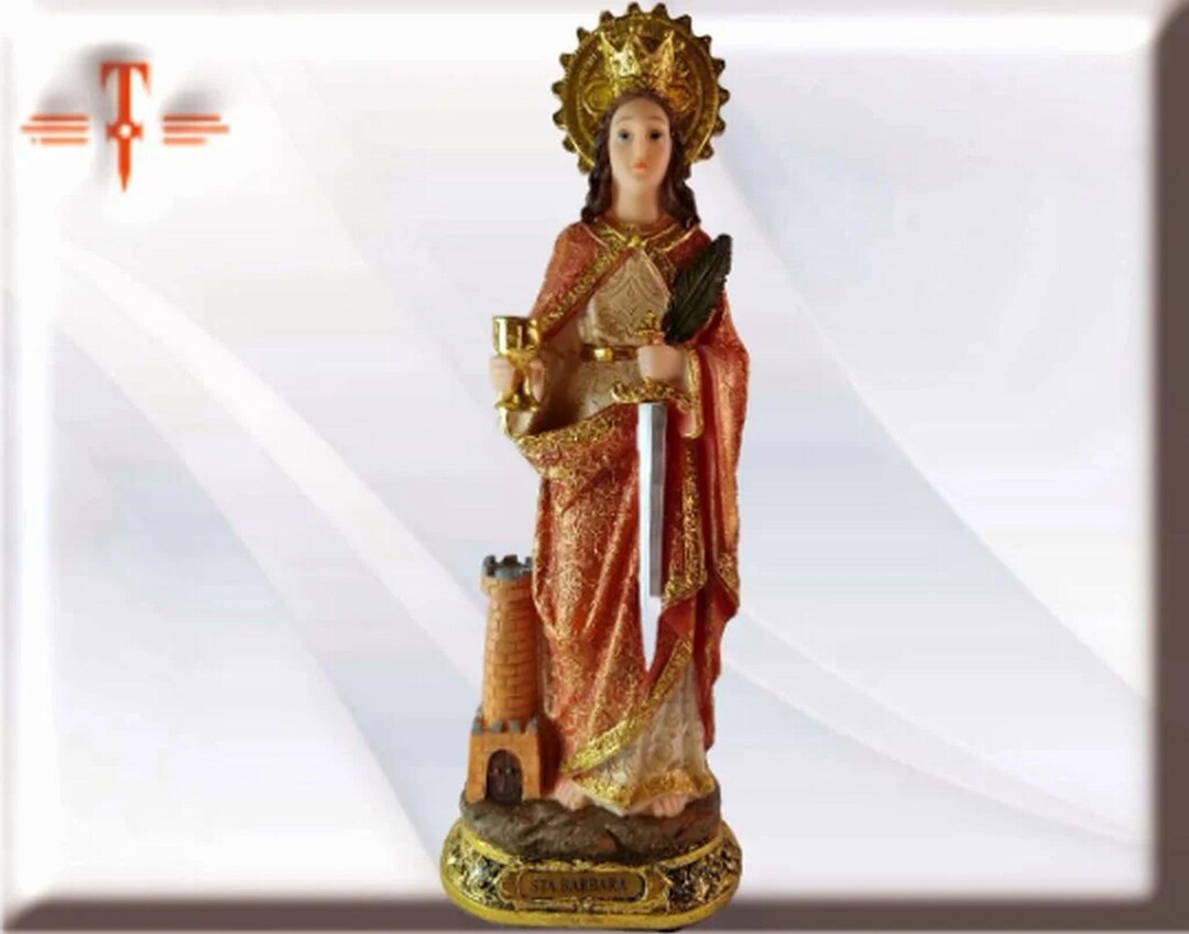 Santa Barbara, Catholic Saints and Virgins, Religious Products - Etsy