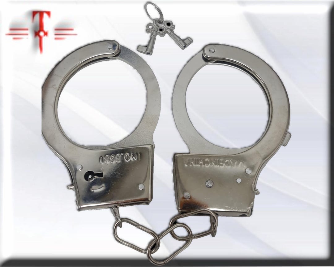 Metal Handcuffs Reinforcement Orisha Ogun, Santeria, Palo Mayombe - Etsy