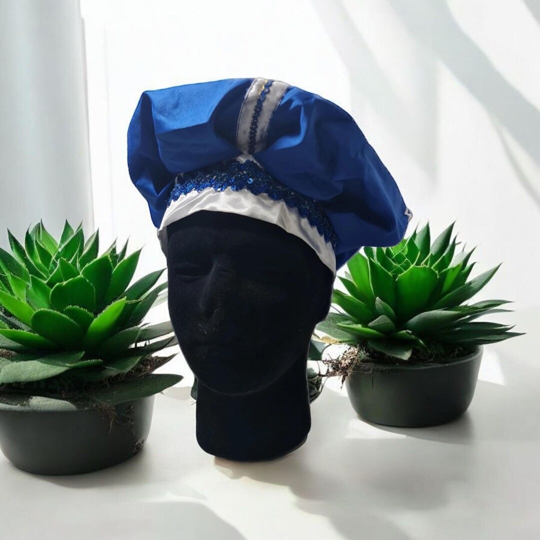 Santeria Hat Orisha Yemayá, Gala Hat, Adjustable, Yoruba - Etsy