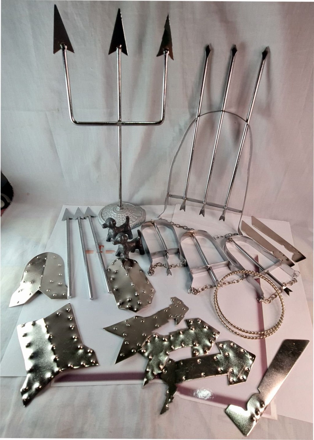 Tools of the Orisha Ochosi, Nickel-plated Santeria - Etsy