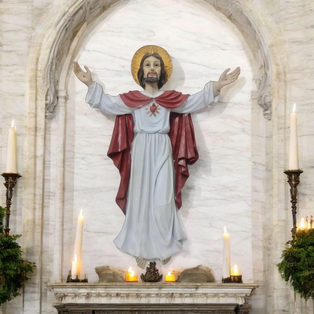 Jesus Wall Hanger, Catholic Saints and Virgins, Religious Products, - Etsy