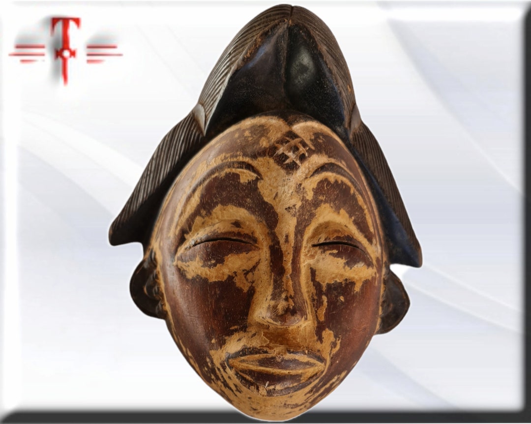 Punu Ethnic Mask gabon African Art Punu Ethnic Mask gabon African Art ...