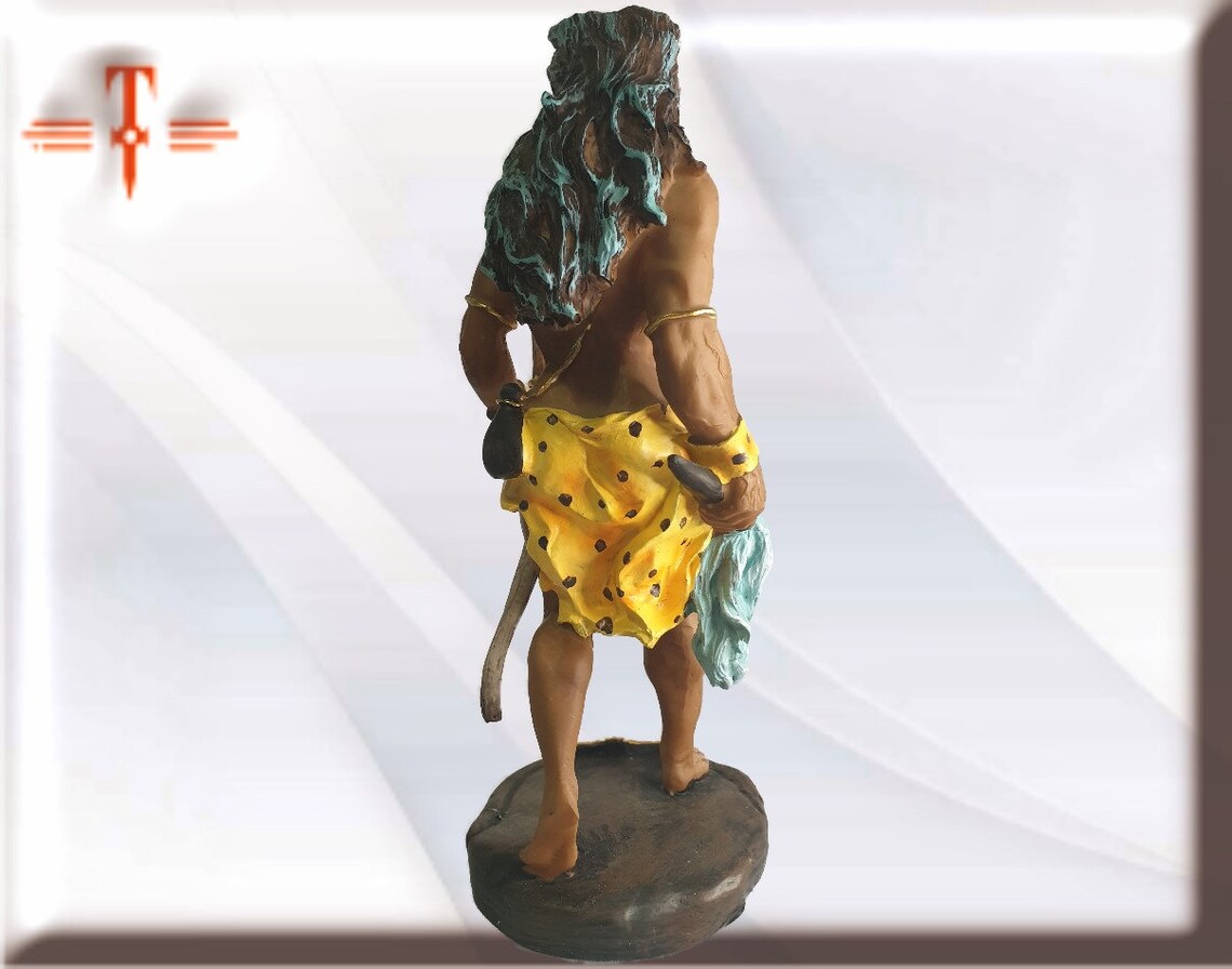 Orisha Orixa Oxossi Statue Santeria Palo Mayombe Candomble - Etsy